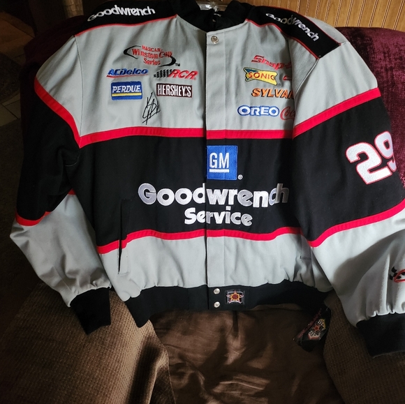 Jackets & Coats | Kevin Harvick Goodwrench Driver Nascar Bomb Jacket ...